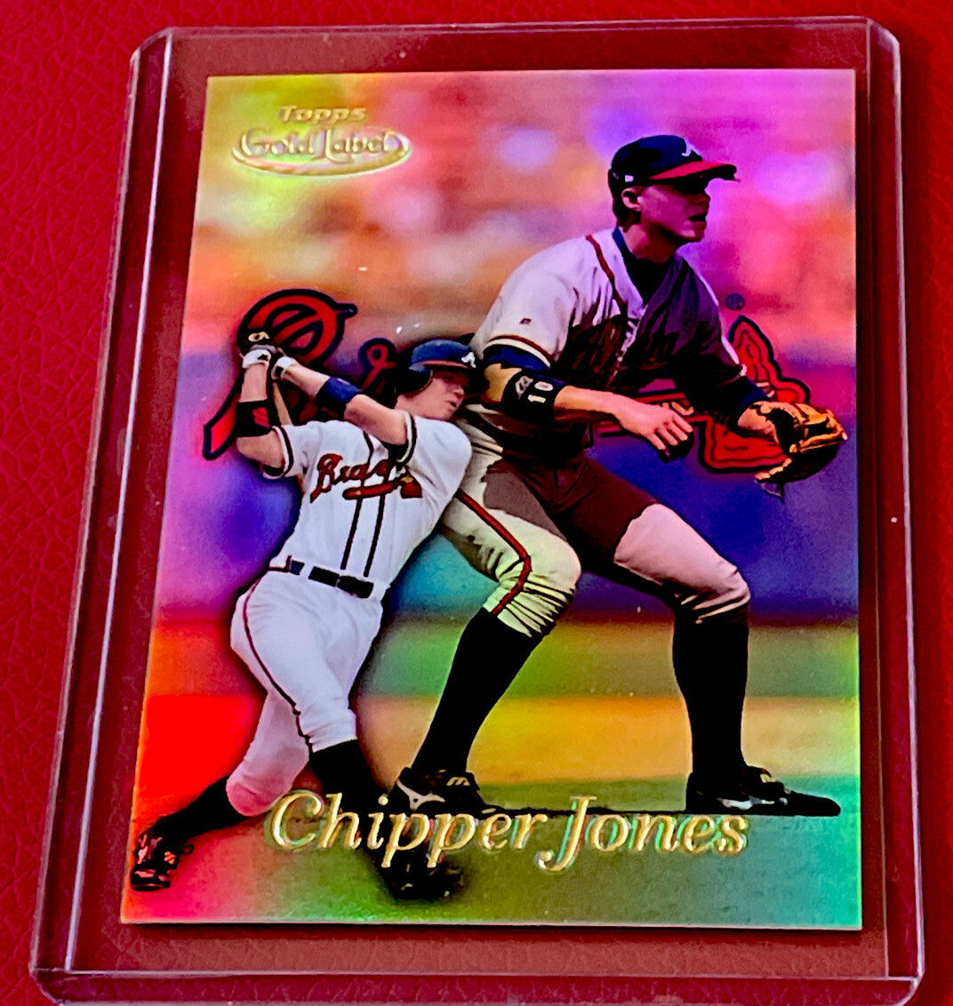 Chipper Jones 1999 Topps Gold Label Class 1 Card #16 Atlanta Braves MLB ...