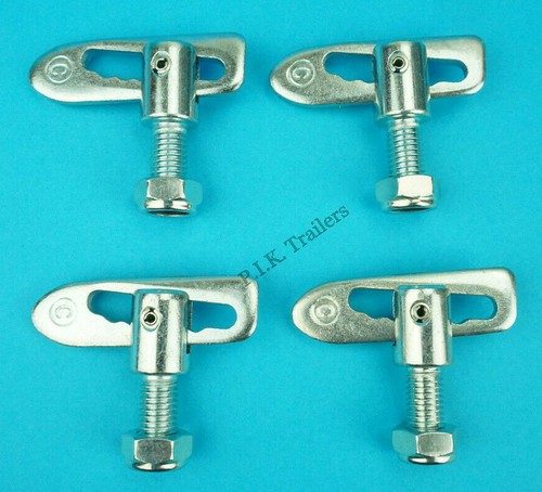 4 x Antiluce M12 x 25mm Drop Lock Catch Tail Gate Fastener Trailer ...
