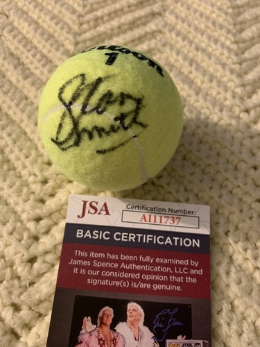 Stan Smith Signed Tennis Ball Autographed JSA Authentication COA | eBay