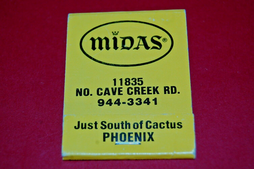 MIDAS on No. Cave Creek Rd. in Phoenix, Arizona Vintage Full Unstruck ...