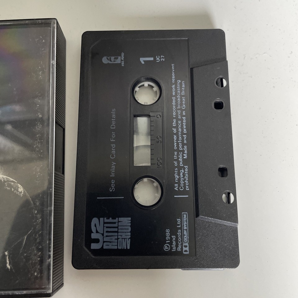 U2 - Rattle And Hum - cassette tape album Tested Excellent Condition | eBay