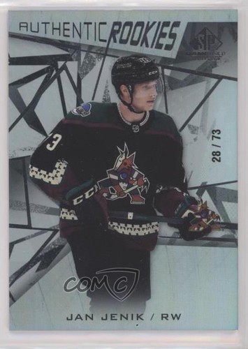 2021-22 Upper Deck SP Game Used - Authentic Rookies #148 Jan Jenik /73 ...
