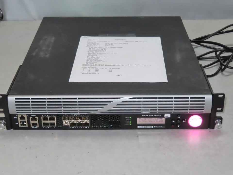 F5-BIG-LTM-7200V-F / i7000 / i7600 / i7800 w/LTM Max SSL, vCMP version ...