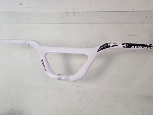 Answer BMX Carbon Fiber Handlebars White Racing | eBay