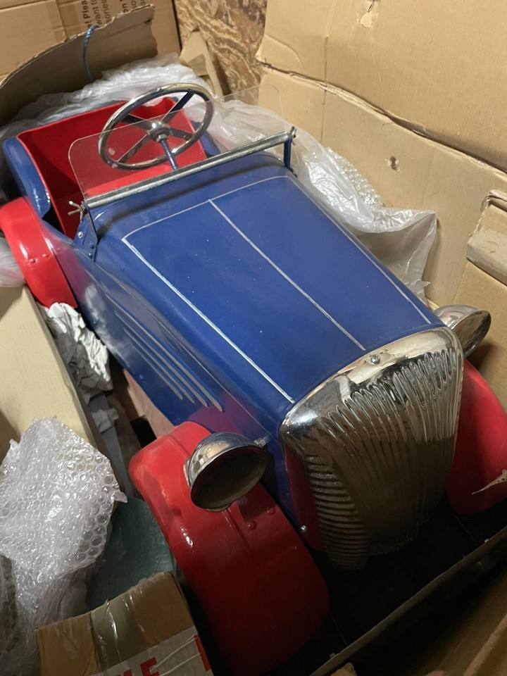 Vintage 1950 Leeway Model 16/81 Pedal Car Pre-War Rare Large Body ...