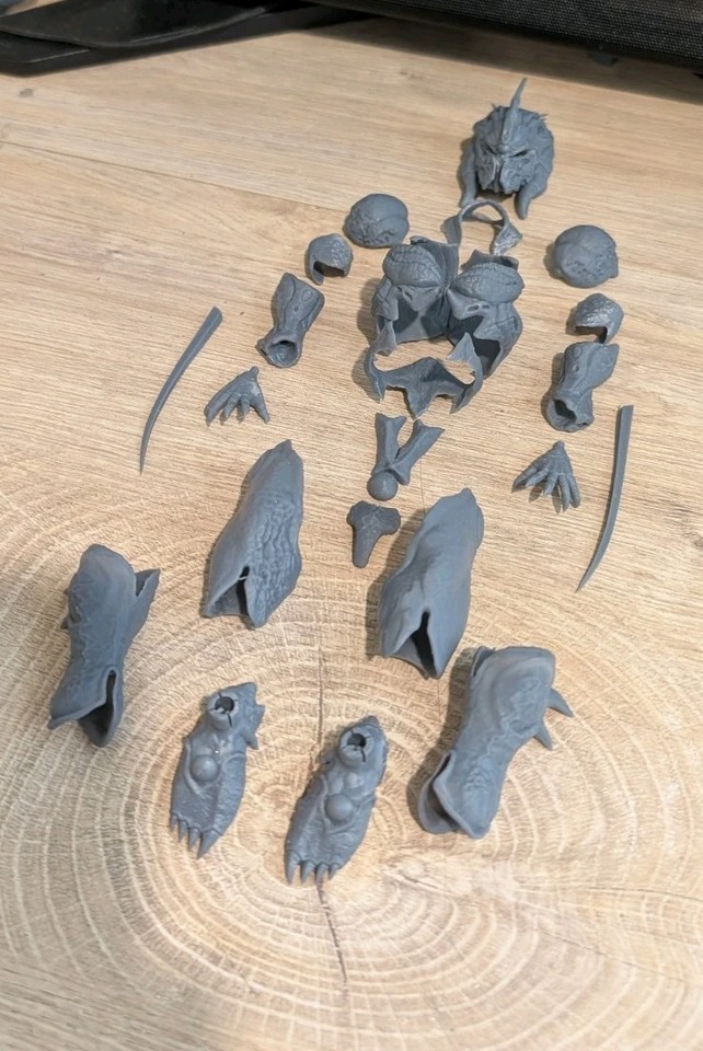 Custom Neca scale ZOANOID Guyver PREDATOR Armor set UNPAINTED | eBay