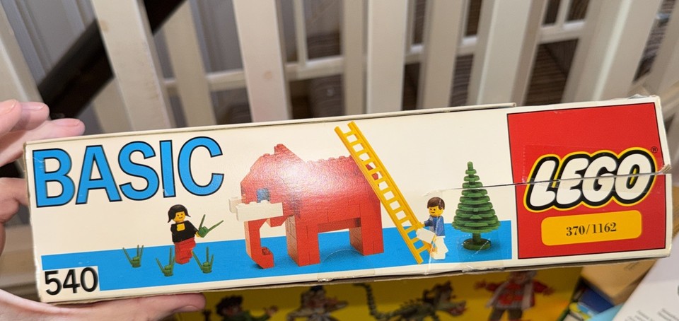 Vintage Lego 520 Basic Rare 1985 in box | eBay UK