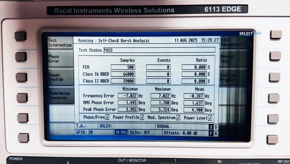 RACAL 6113 EDGE DIGITAL RADIO TEST SET ****LOOK**** (REF.: 003Q) | eBay