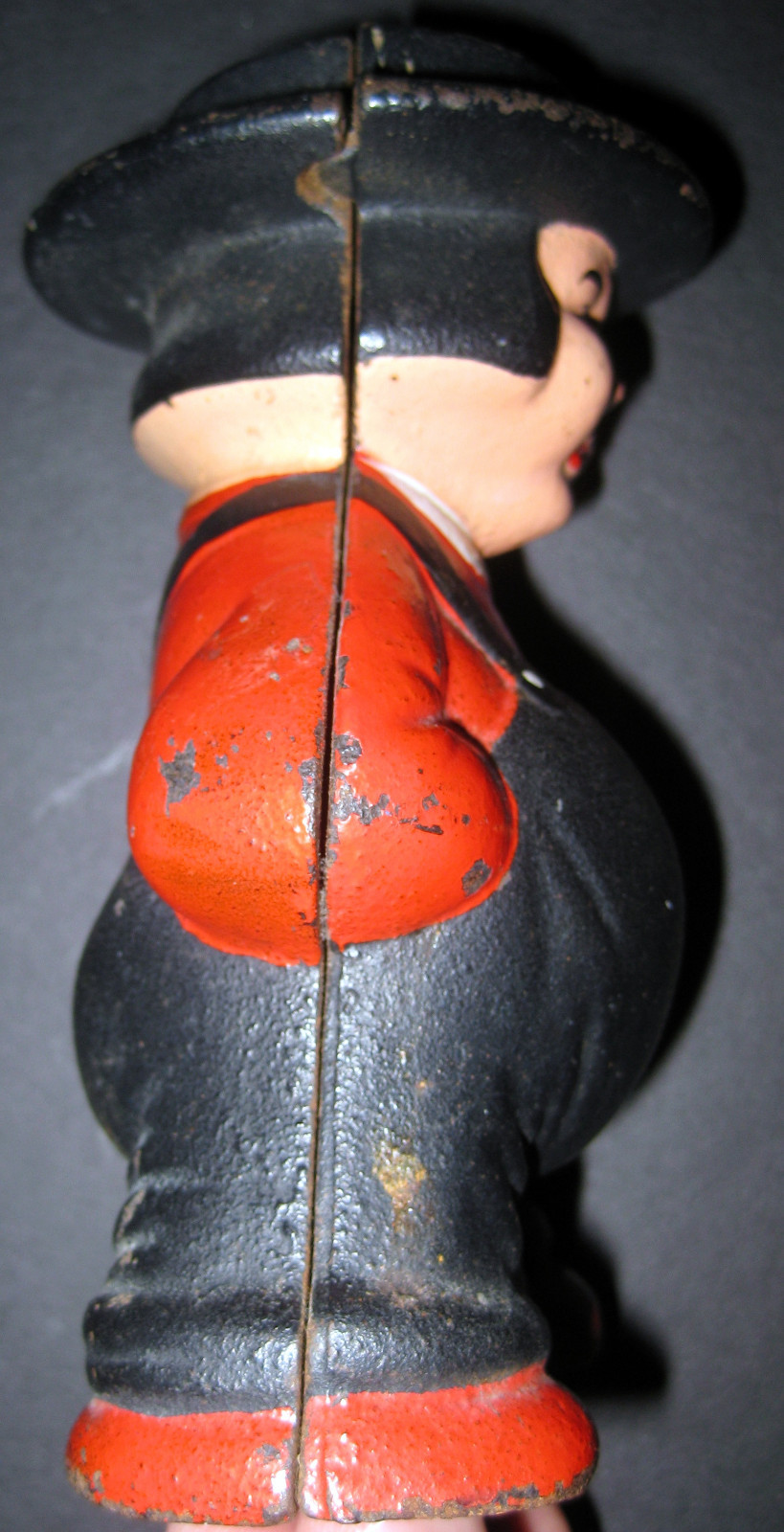 Dalecraft Cast Iron Coin Bank Mennonite Amish Pennsylvania Dutch ...