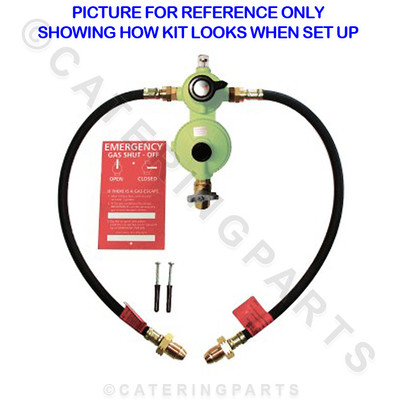 AUTOMATIC 2 BOTTLE CYLINDER LPG CHANGEOVER KIT WITH OPSO OVER PRESSURE ...