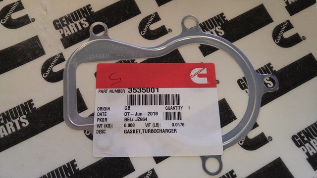 Cummins 5 Bolt Outlet Gasket Turbocharger 3535001 for sale online | eBay