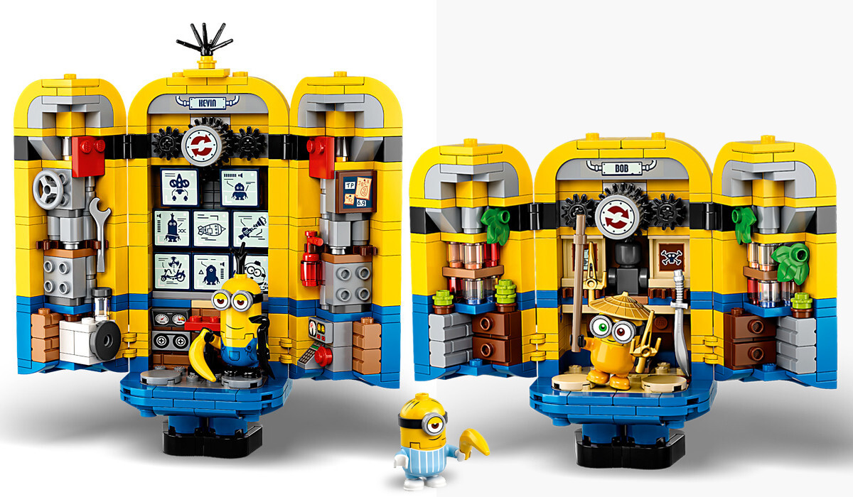 NEW LEGO 75551 Minions The Rise of Gru Lair Kevin Stuart Bob 2019 ...