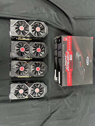 XFX AMD Radeon RX 590 FATBOY 8GB GDDR5 Graphics Card (RX-590P8D ...