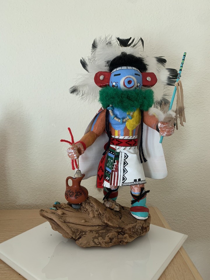 Kachina doll vintage Hopi Talavi. Hand Made. Called The Talavi. Rare ...