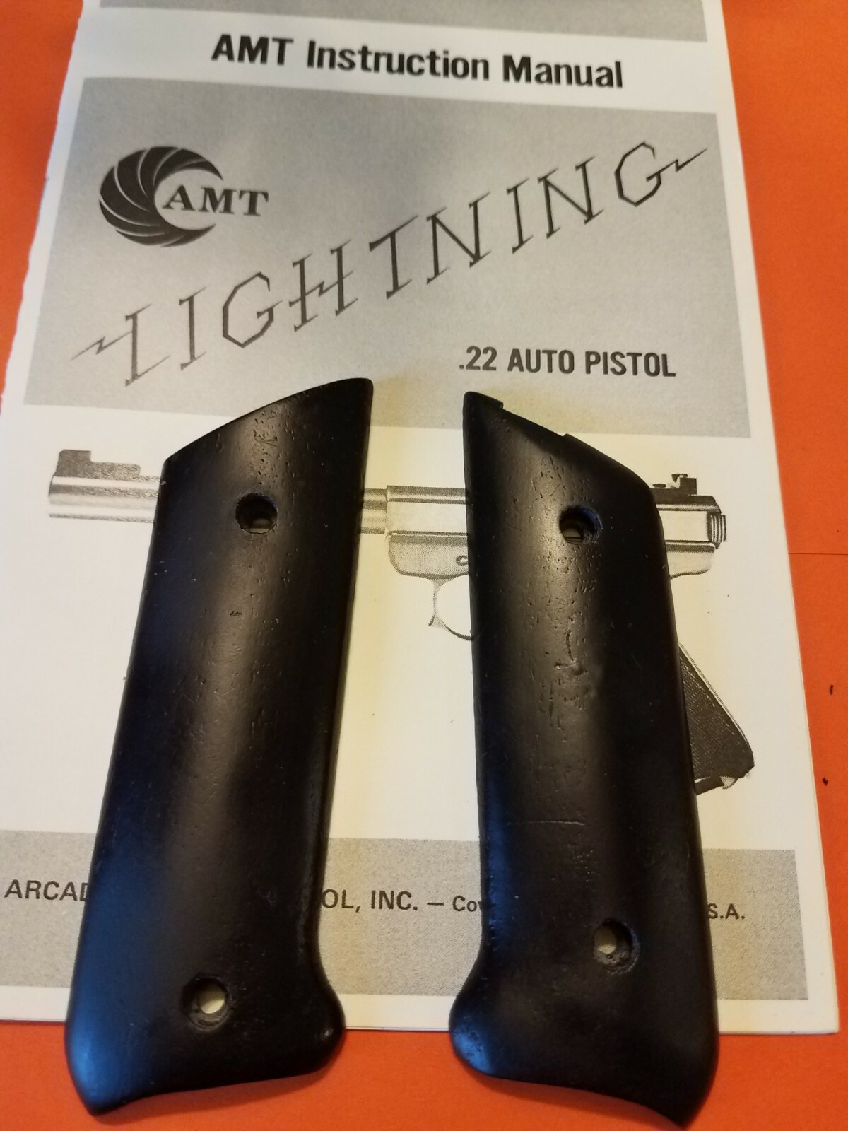 AMT Lightning (Lightening) - Baby Automag Style - handgun grips | eBay
