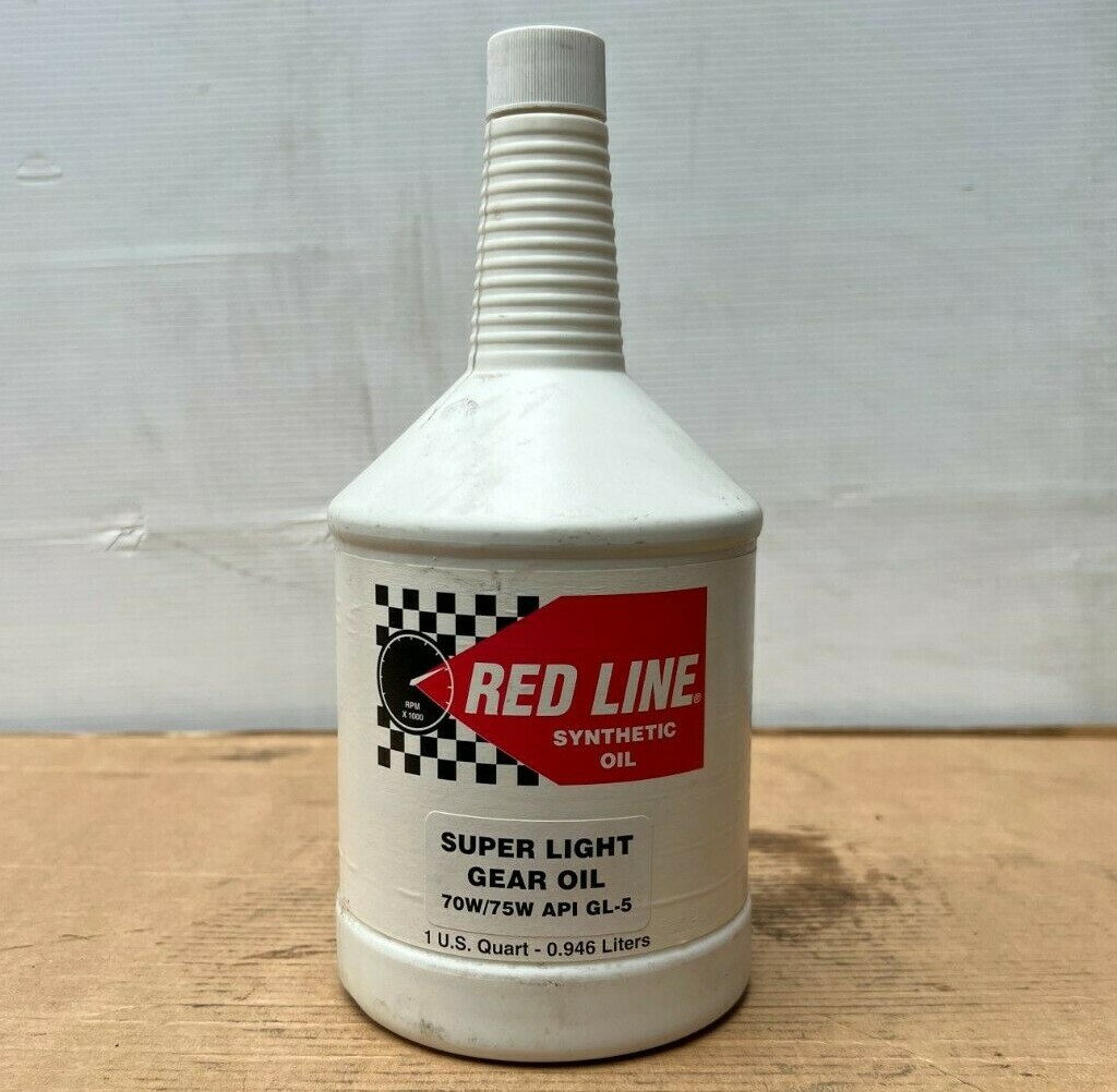 RED LINE SYNTHETIC OIL SUPER LIGHT GEAR OIL 70W/75W API GL-5 / 946ML | eBay