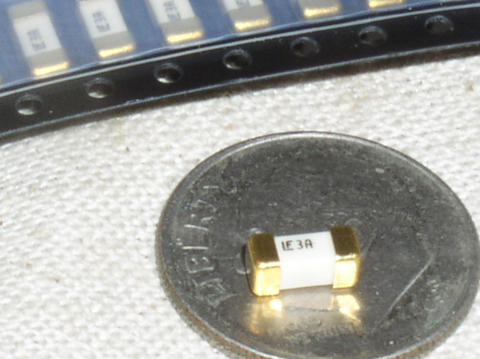 10 LITTELFUSE NANO2 451 GOLD 0451003.NRL 3A 3 AMP 125V AC DC SMT SMD ...