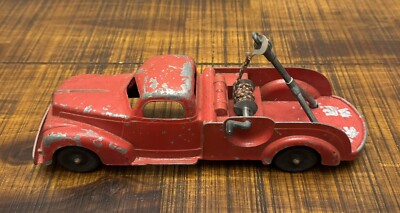 1950s Red HUBLEY Tow Truck KIDDIE TOY No. 474 ~ 9.75" Long WRECKER | eBay