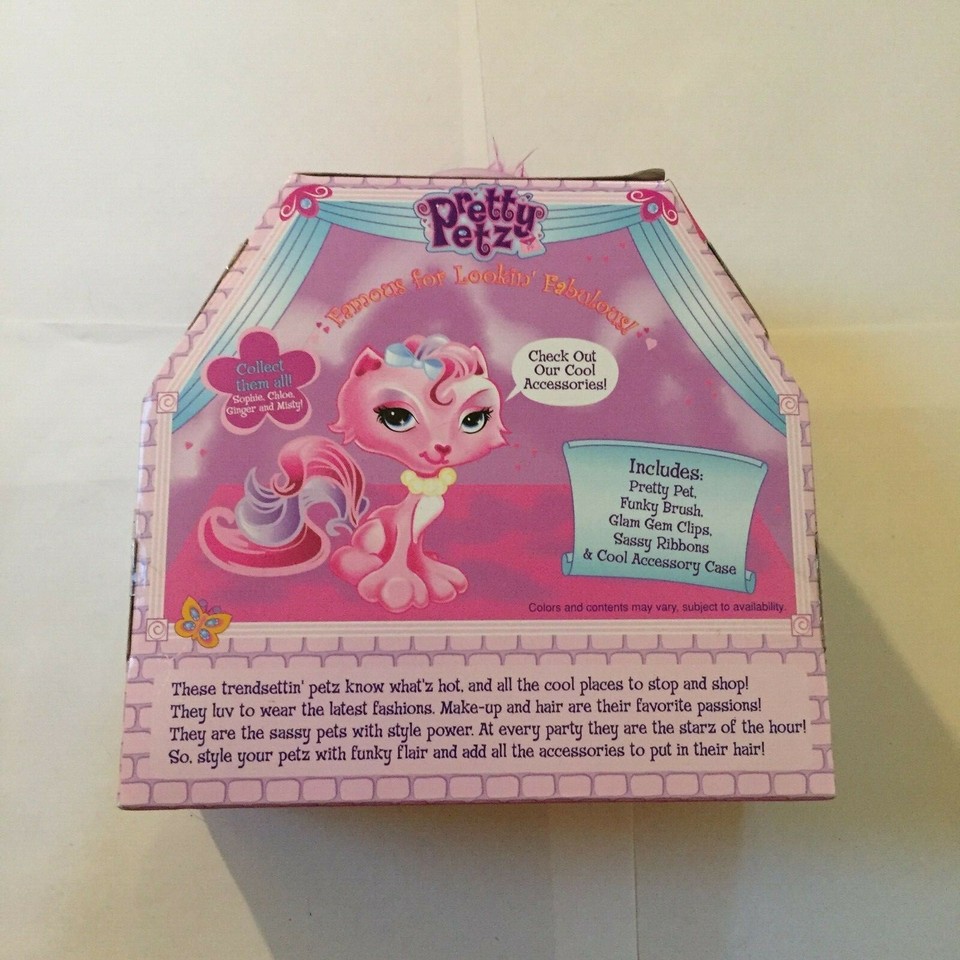 Pretty Petz GINGER Pink My Little Pony Glam & Fashion Cutiez RARE Fakie ...