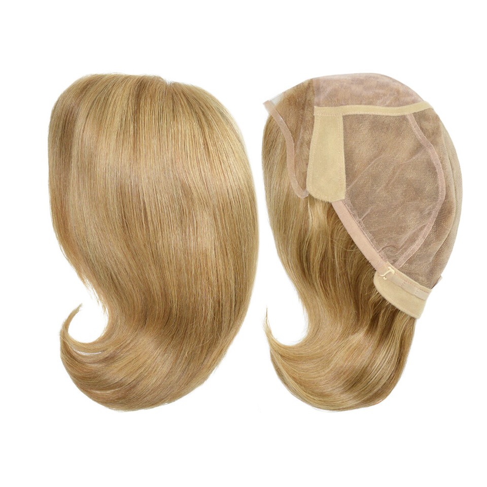Women Wigs European Virgin Hair Mono French Lace Front Wigs Remy Human ...
