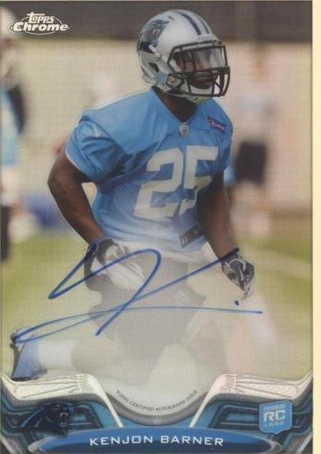 2013 Topps Chrome - Kenjon Barner #178 Refractor Rookie Autographs /150 ...