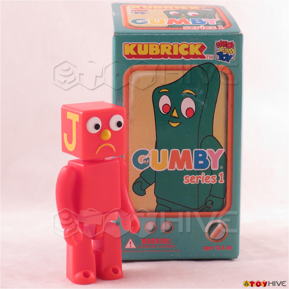 Kubrick Gumby - Blockhead J figure with box made by Medicom Toy | eBay