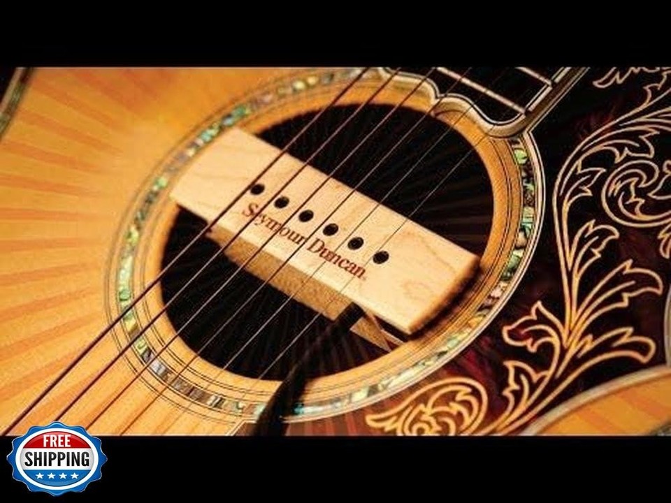 Seymour Duncan SA-35C Woody HC Acoustic Soundhole Pickup - Walnut Hum ...