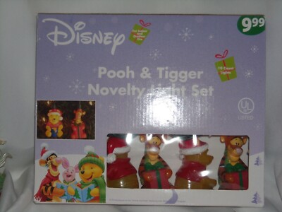 Christmas Holiday Pooh and Tigger 10 Count String Light Set Walgreen ...