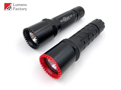 Colored Bezel Rings for Surefire Z44 Head Unit, Surefire 6P 9P C2 C3 G2 ...