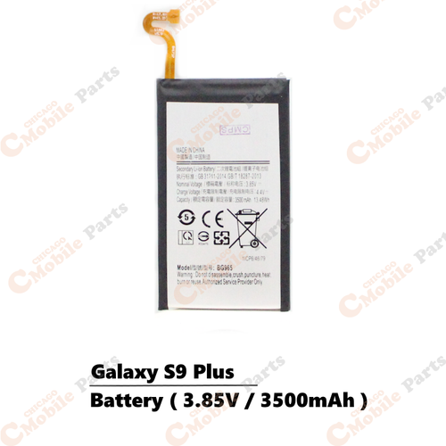 Samsung Galaxy S9 Plus Battery 3.85V 3500mAh Li-ion (EB-BG965ABE) (G965 ...