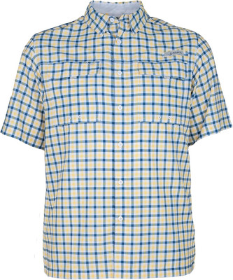 Men’S Fourche Mountain Short Sleeve River Guide Fishing Shirt - UPF 40 ...
