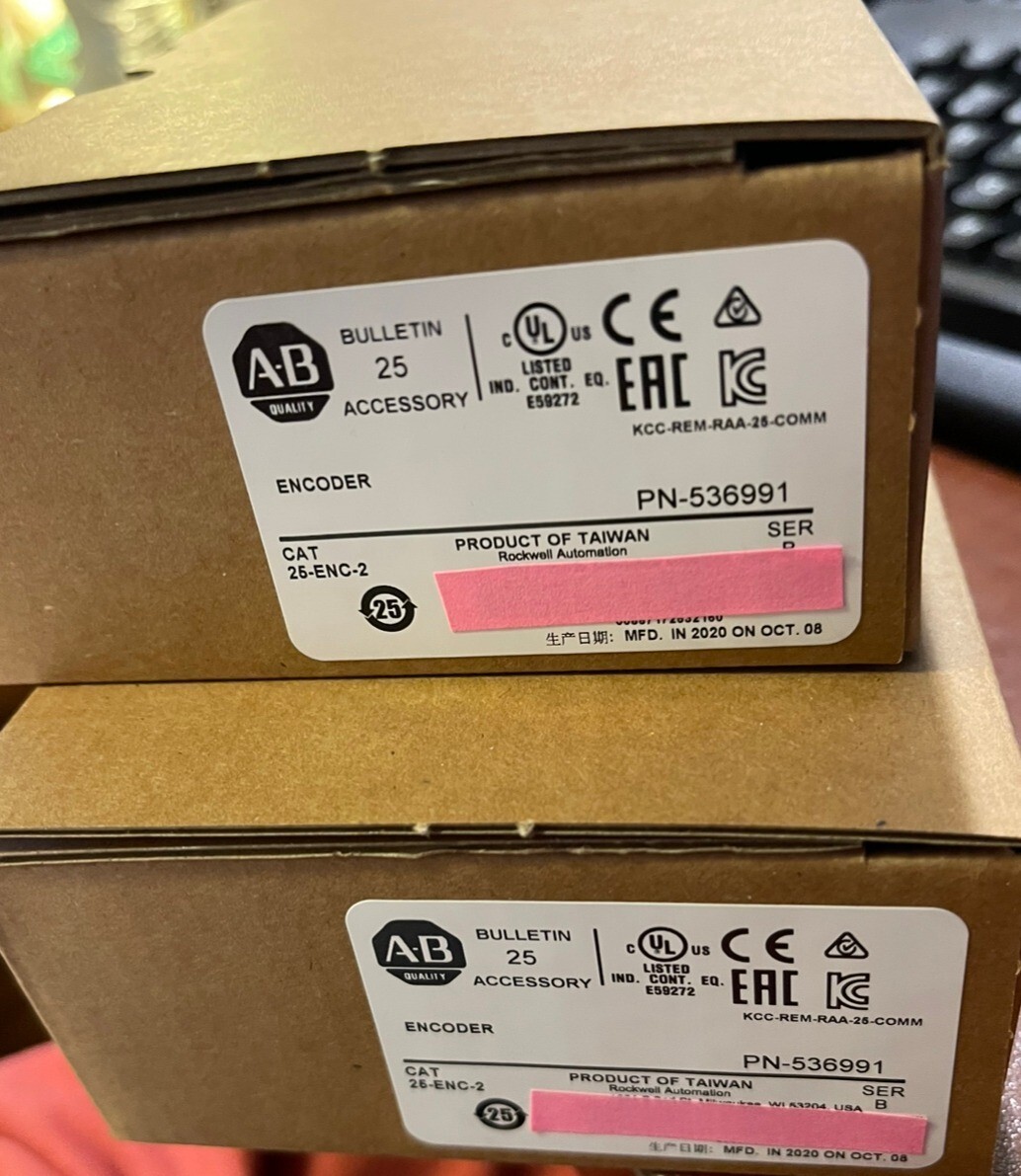 New Allen Bradley 25-ENC-2 Series A PowerFlex 527 Incremental Encoder ...