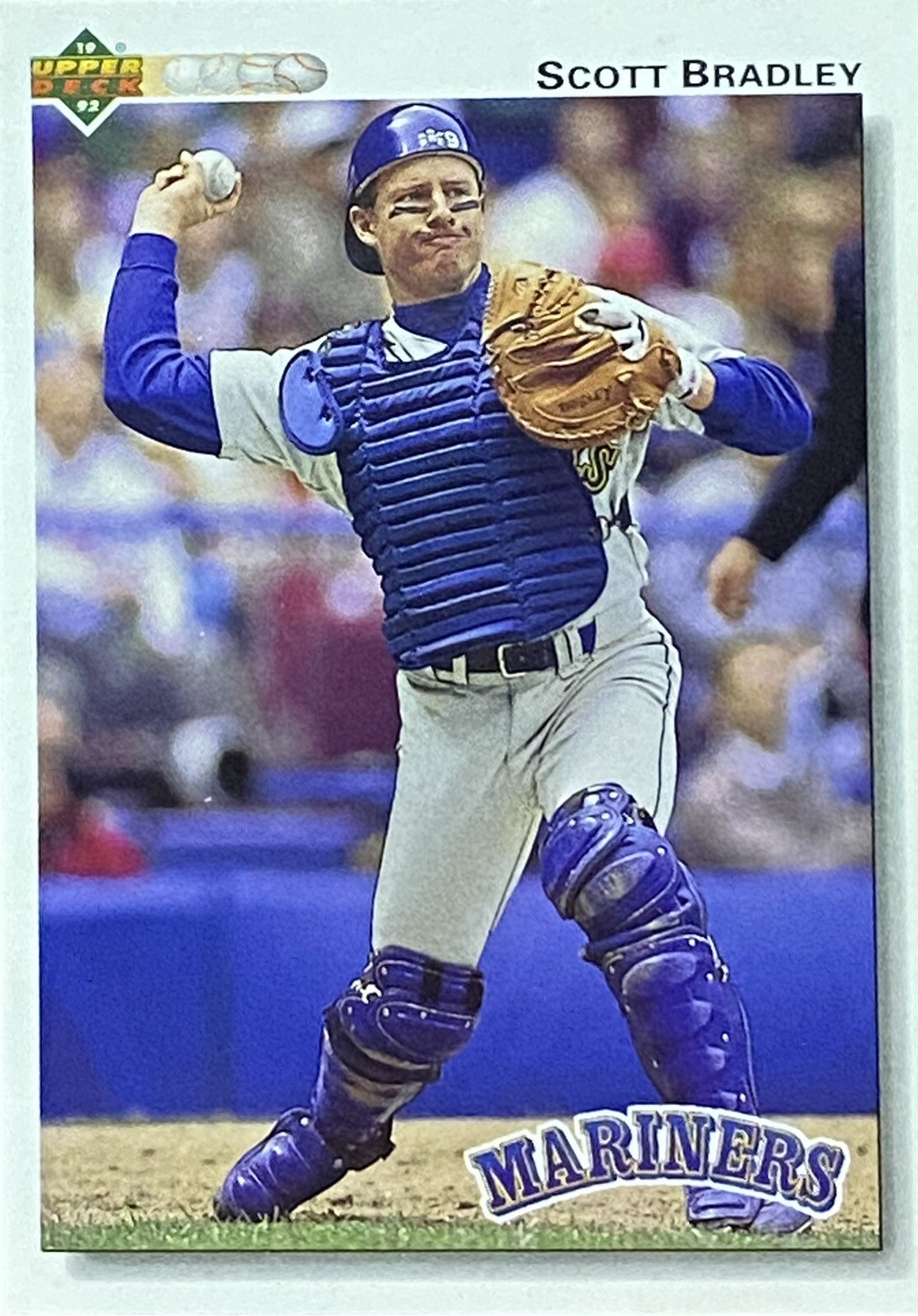 1992 Upper Deck #390 Scott Bradley Seattle Mariners Baseball Card | eBay