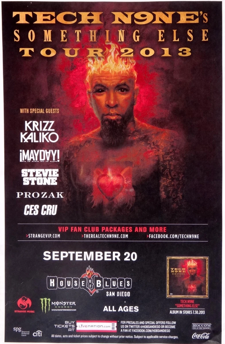 Tech N9ne Something Else Tour