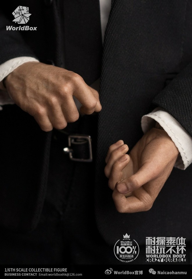 Worldbox 1/6 Male Hands Shape Fingers Model For 12inch Action Figure ...