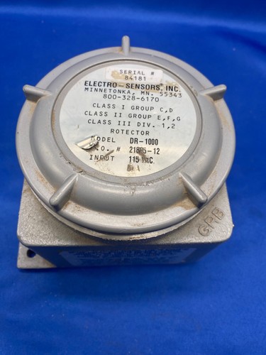 Electro-Sensors Inc rotector DR-1000 with circuit 750-040400 Rev B ...