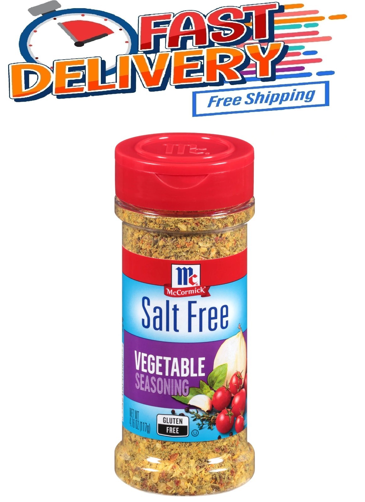 1 McCormick Salt Vegetable Seasoning 4.16 Oz /each for sale online | eBay