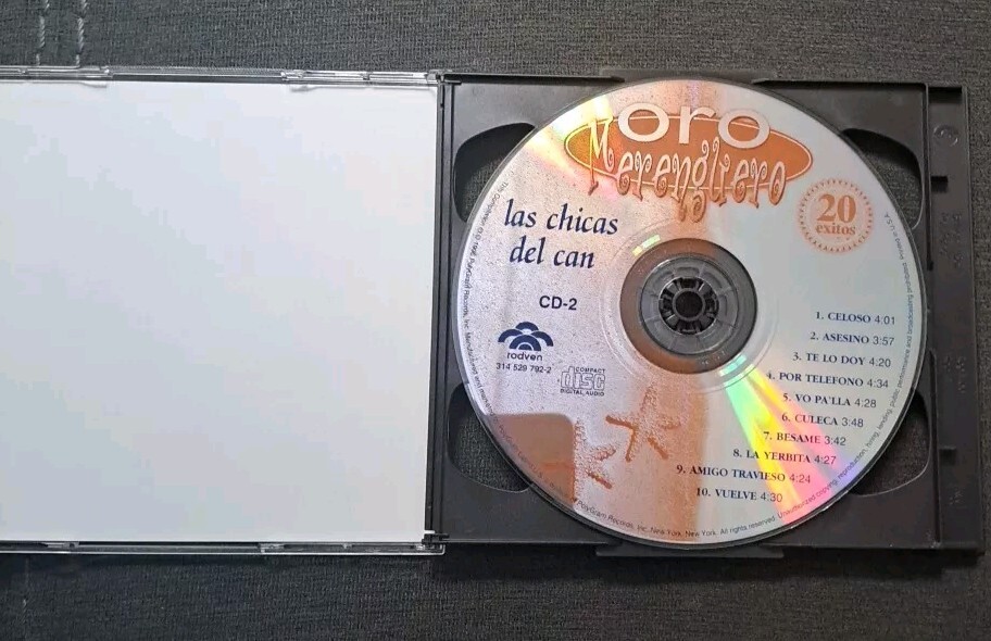 Oro Merenguero Las Chicas Del Can 20 Exitos 2 CD Set 1996 Rodven | eBay