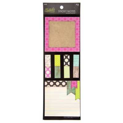 FIDDLESTIX PAPERIE Bright Colorful Sticky Notes - 6 pads | eBay