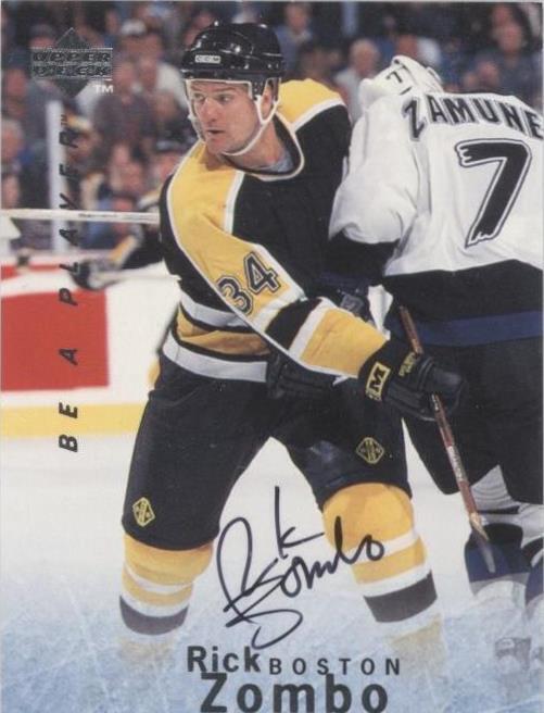 1995-96 Upper Deck Be a Player - Rick Zombo #S136 Autographs (AU) for ...