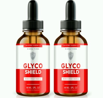 (2 Pack) Glyco Shield Drops Support Blood Health and Overall Wellness ...