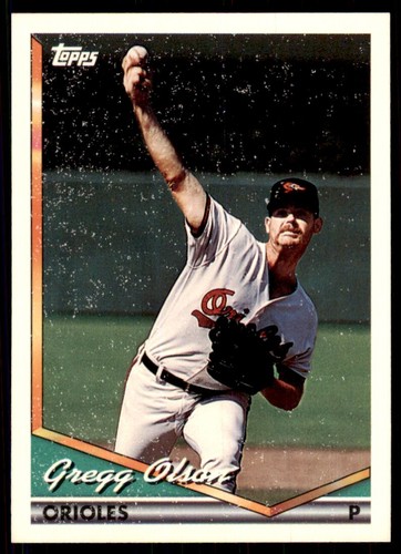 1994 Topps Gregg Olson Baseball Cards #723 | eBay