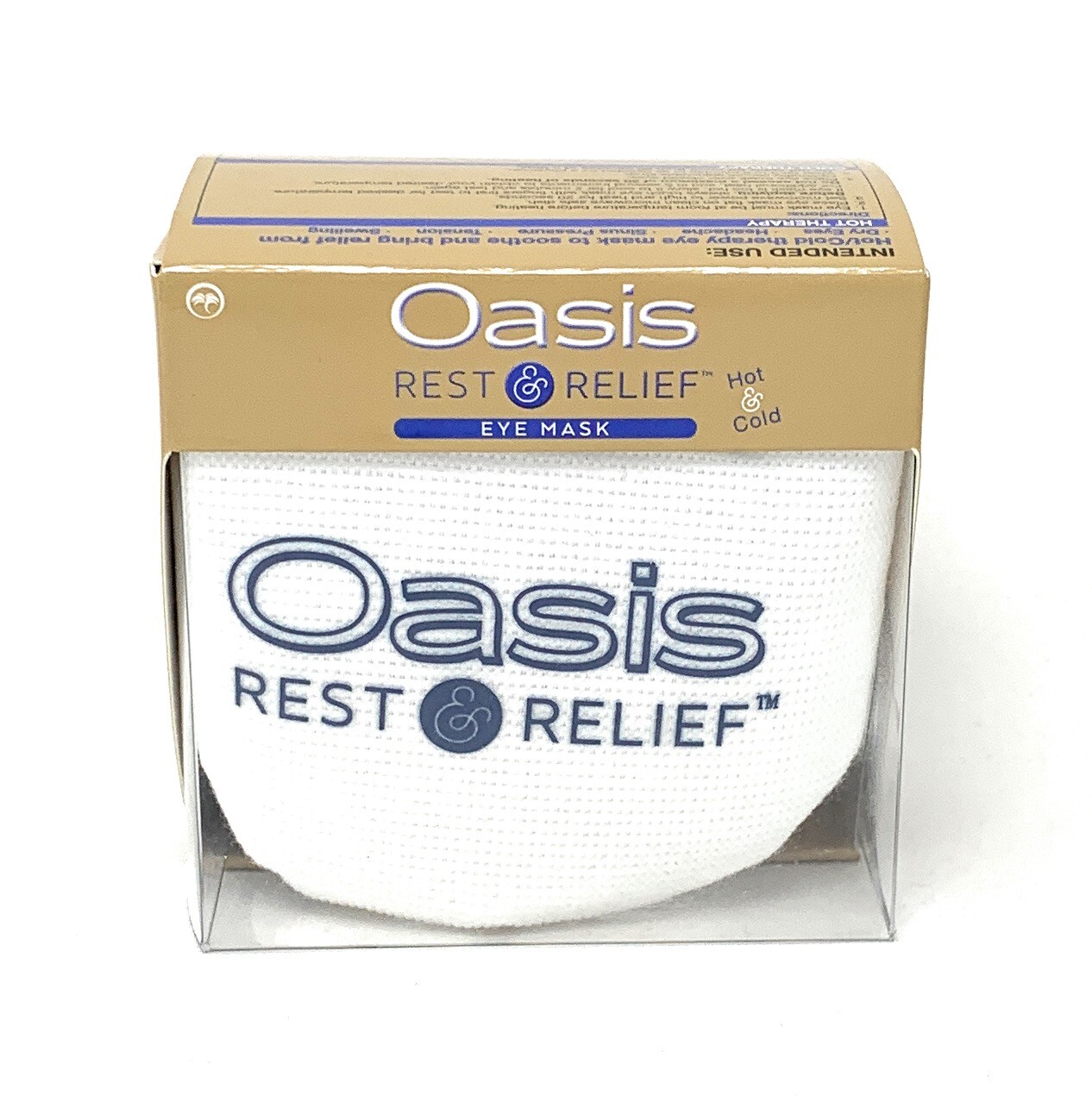 OASIS Rest & Relief Hot & Cold Eye Mask Beads Dry Eyes Symptoms Adjunct ...
