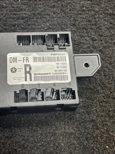 2017 - 2019 CHRYSLER PACIFICA FRONT RIGHT DOOR CONTROL MODULE OEM ...