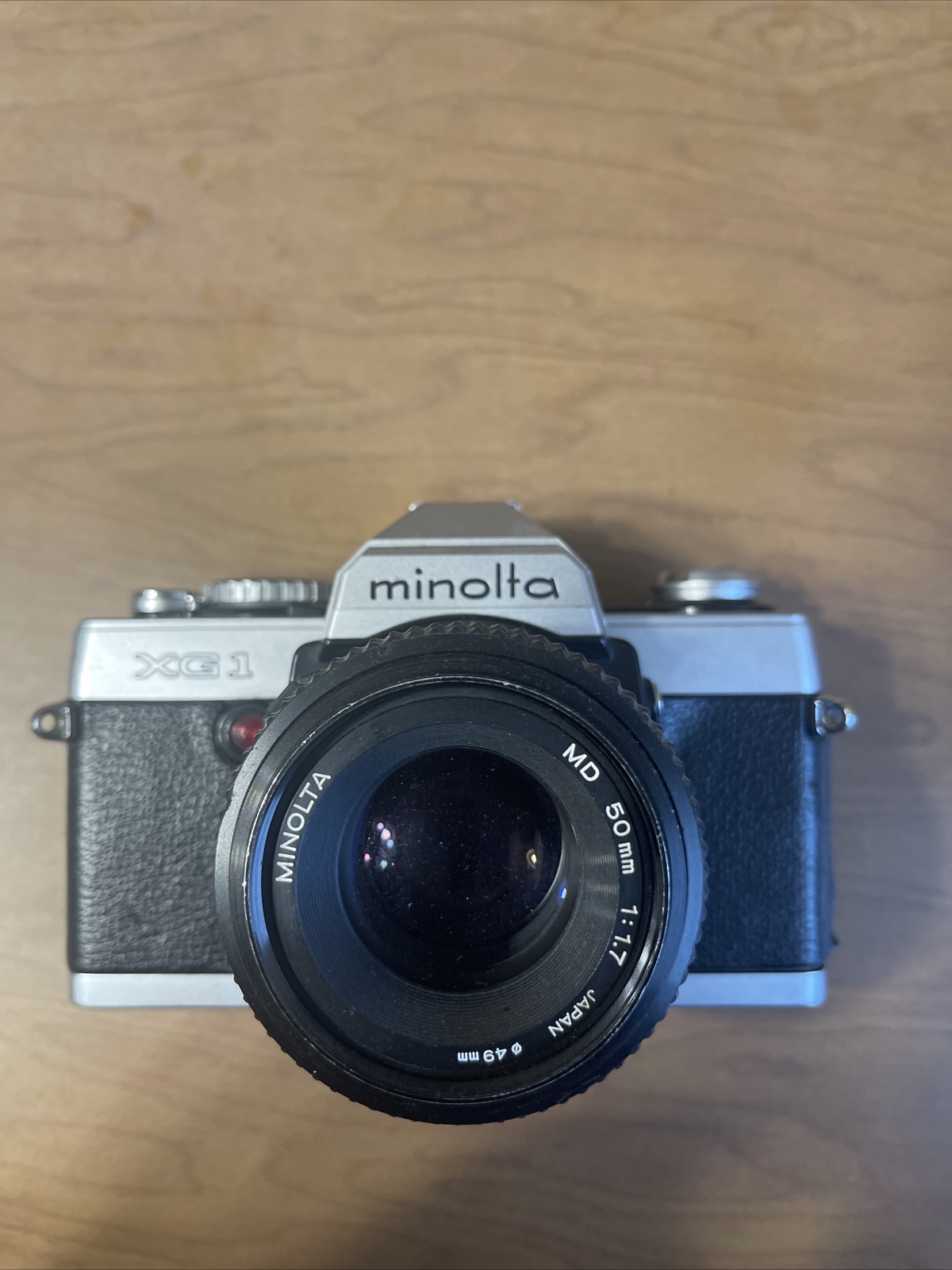 MINOLTA XG1 XG 1 35mm FILM CAMERA WITH 49mm 1:2 LENS Konica | eBay