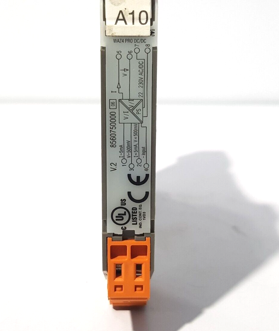WEIDMULLER SIGNAL ISOLATOR WAZ4 PRO DC/DC 8560750000 | eBay