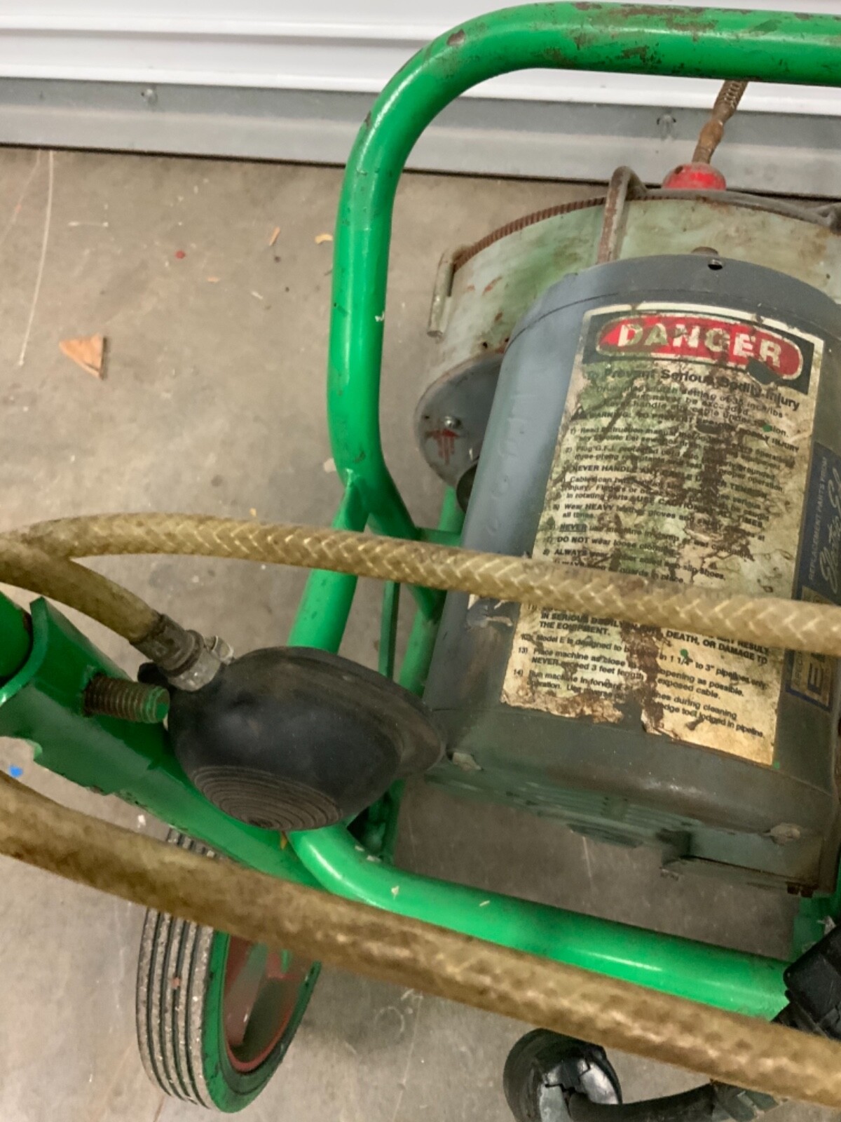 Electric Eel Model E Plumbing Drain Snake | Rooter | Auger | eBay