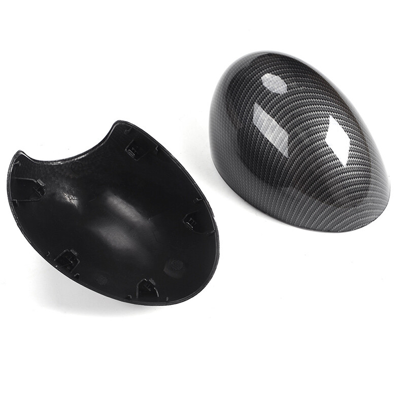 For Mini Cooper R55 R56 R57 R58 R59 R60 R61 Carbon Fiber Style Mirror ...