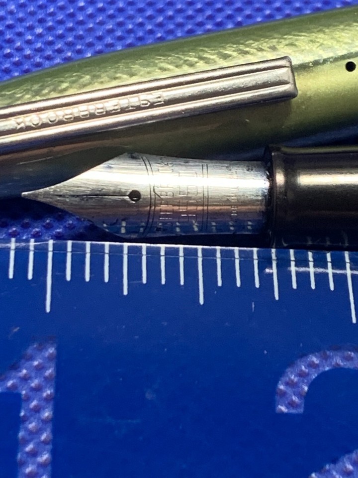 Esterbrook SJ Fountain Pen - Green Pearl - SST - LF - SS # 9550 Nib - D ...