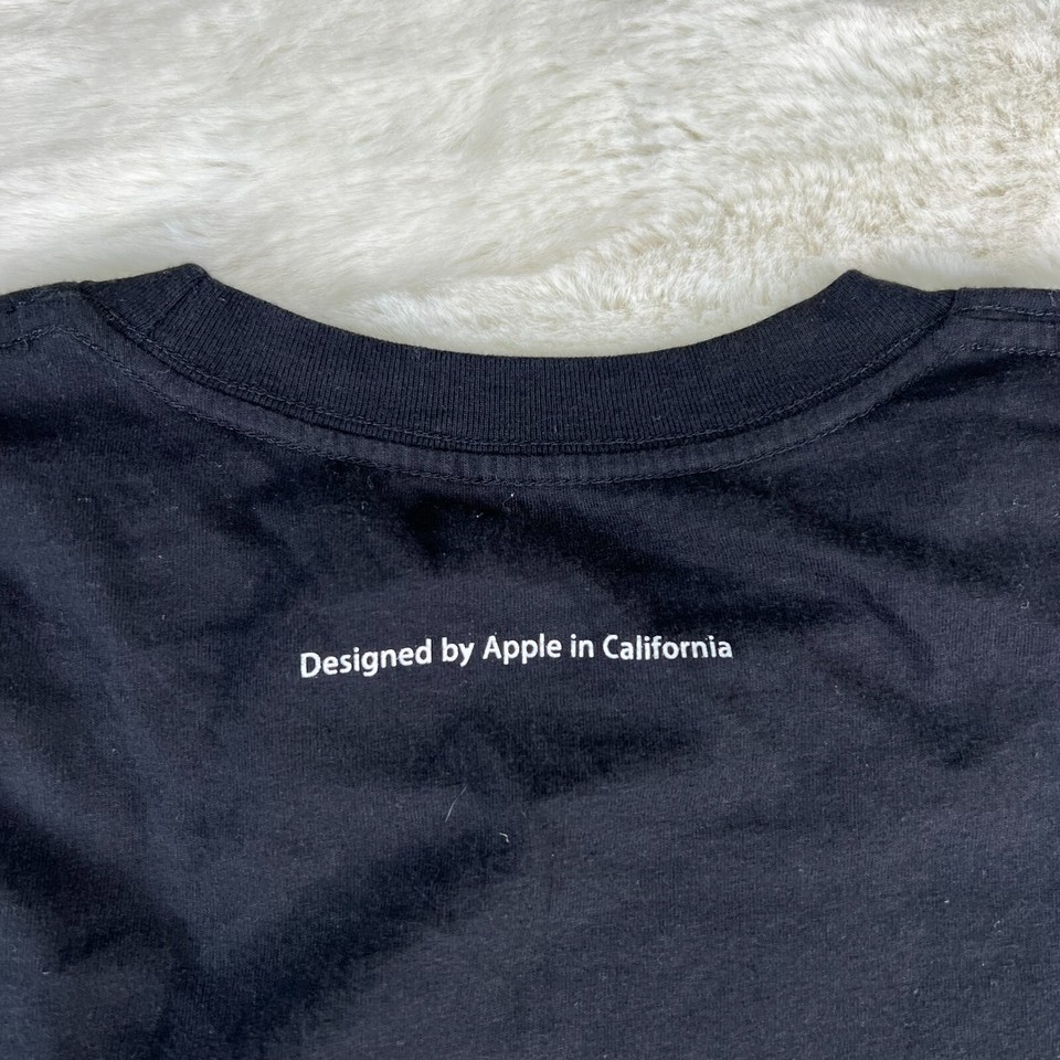 Apple Computer Potomac Town Center Mens Large Black Short Sleeve T ...